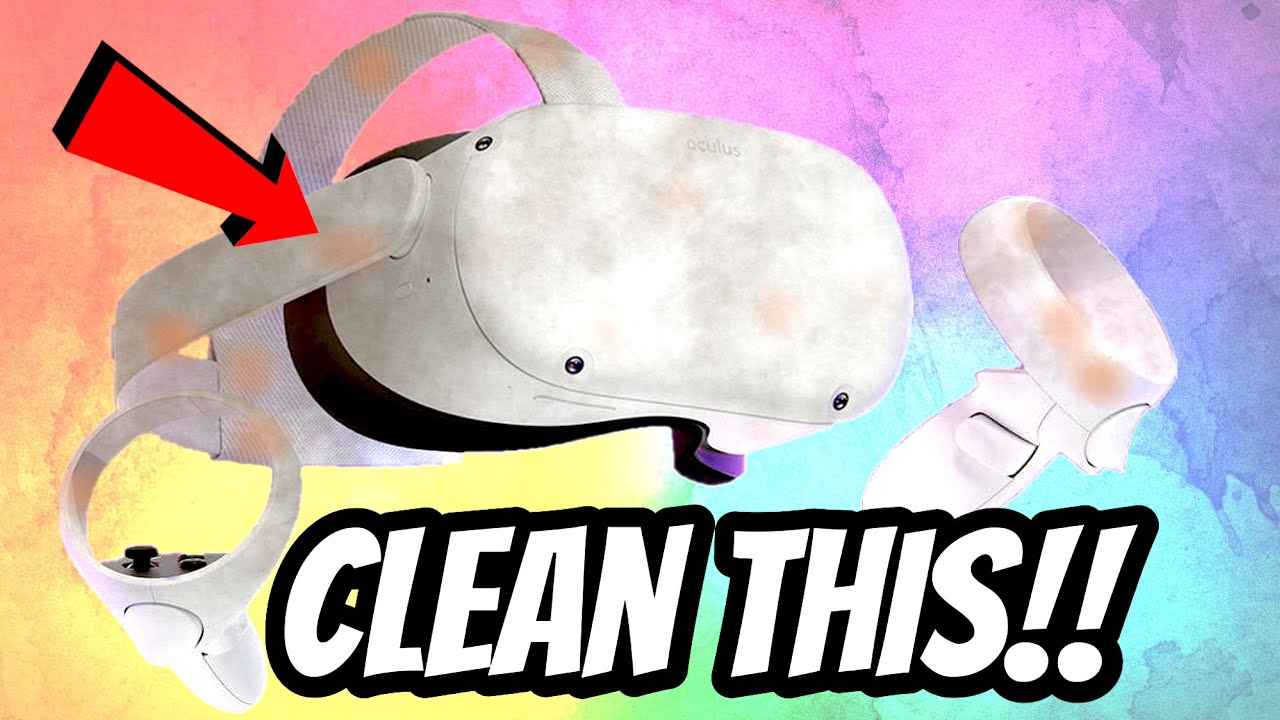 Your Quest 2 strap is DIRTY! Let's Clean! - YouTube