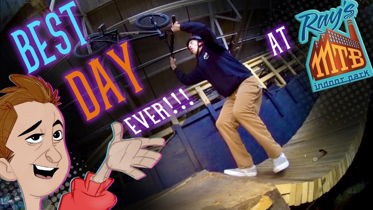 Best Day Ever @RaysBikePark!!! VIP Rider Marcus Christopher!! - YouTube