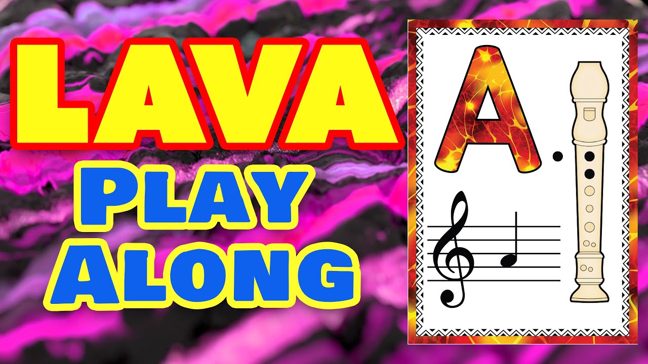 Recorder Play Along | Lava A - YouTube Music