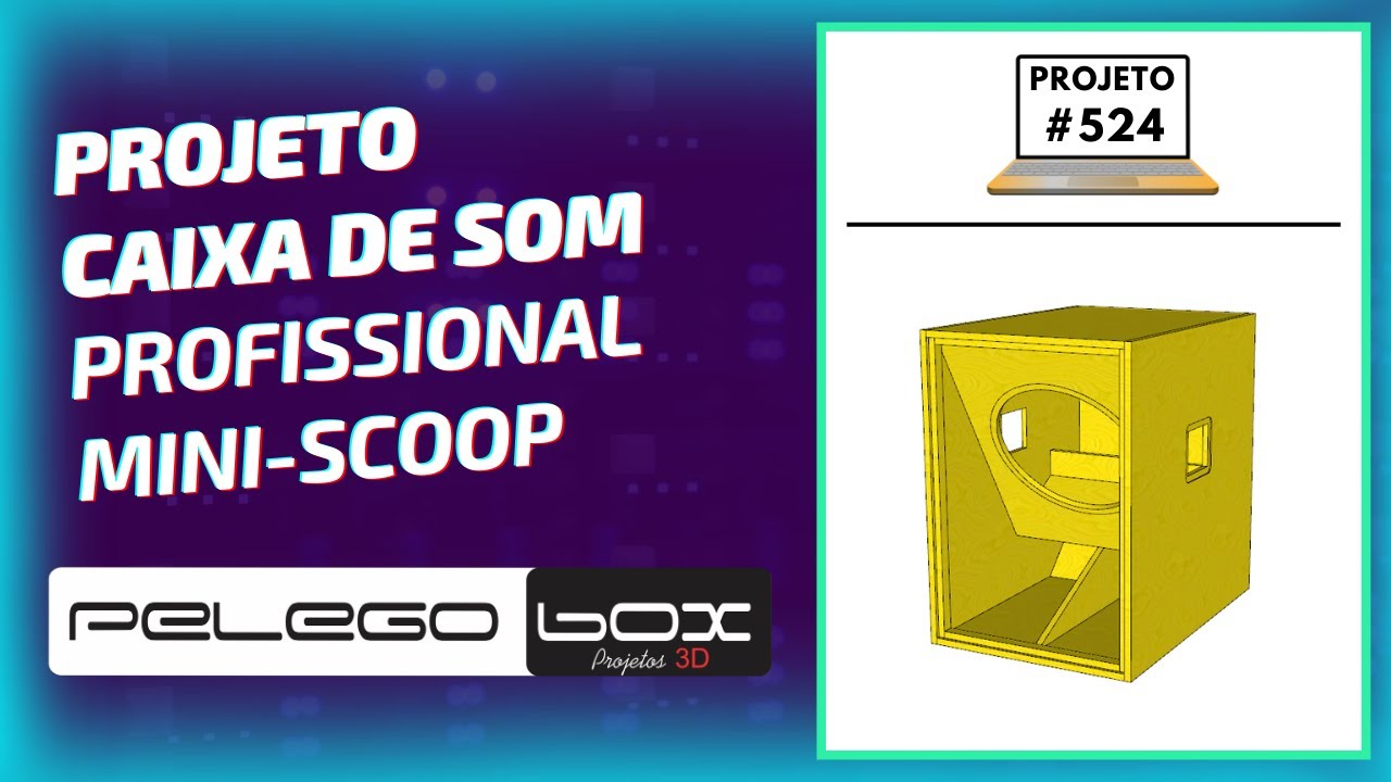 #524 CAIXA DE SOM PROFISSIONAL MINI SCOOP 1 X 18" JBL 18SW3A 2.200W ...