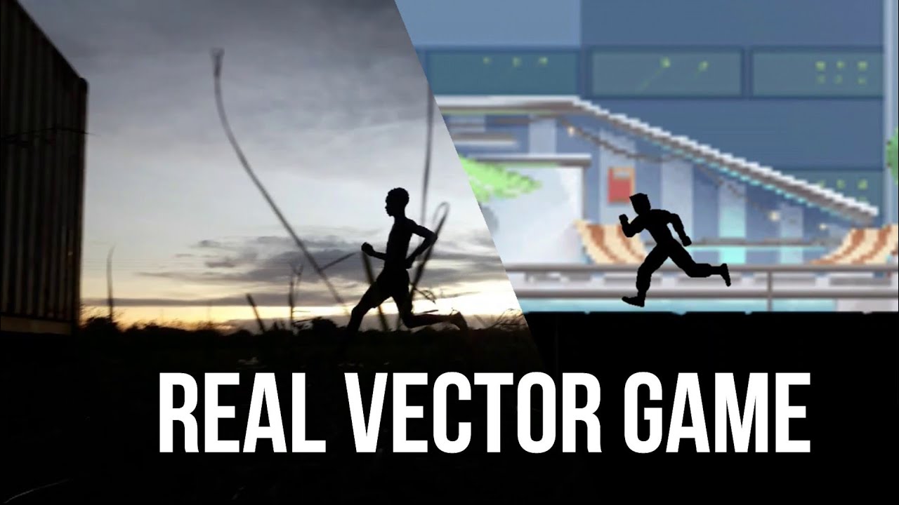 VECTOR GAME VS REAL LIFE - YouTube