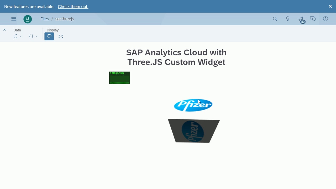 Sap Analytics Cloud With Threejs Custom Widget Youtube