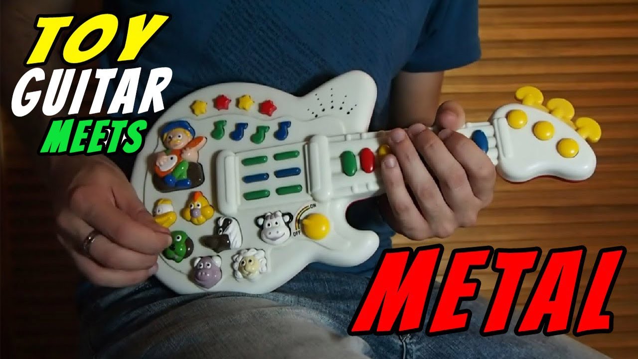 Toy Guitar meets Metal - YouTube