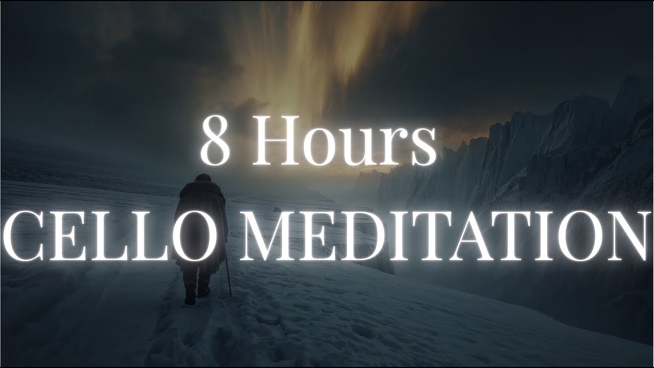8 Hours Deep Cello Meditation | Healing Music for Sleep | Stress Relief ...