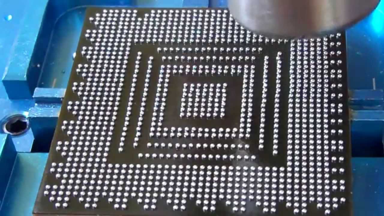 PS3 GPU reball close up - YouTube