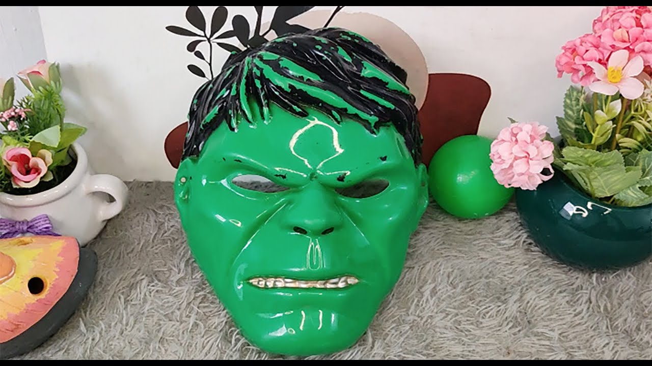 REVIEW MAINAN TOPENG HULK AVENGER - YouTube