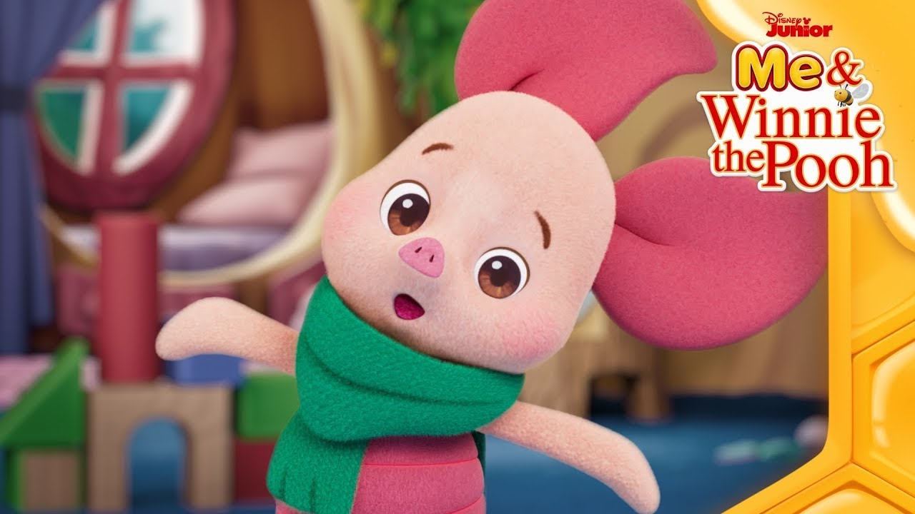 Meet Piglet 💗 | Me & Winnie the Pooh 🍯 | Vlog 3 |@disneyjr - YouTube