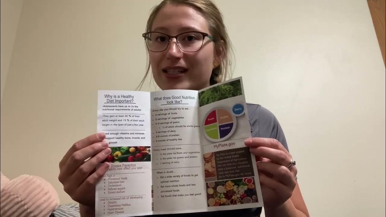Well Child Teaching Pamphlet: Healthy Nutritional Patterns for ...