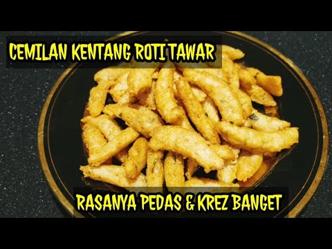 Jika anda memiliki 2 kentang dan roti tawar kamu bisa membuat cemilan ...