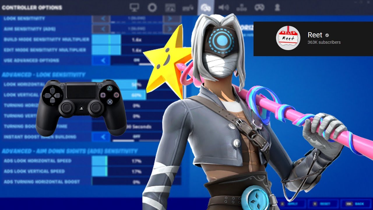 Trying Reet's Fortnite Controller Settings - YouTube