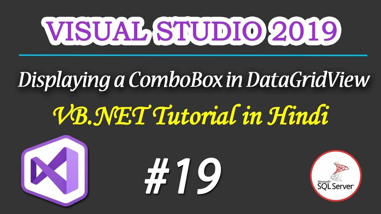 How To Displaying A Combobox In Datagridview Cell Part 19 Youtube