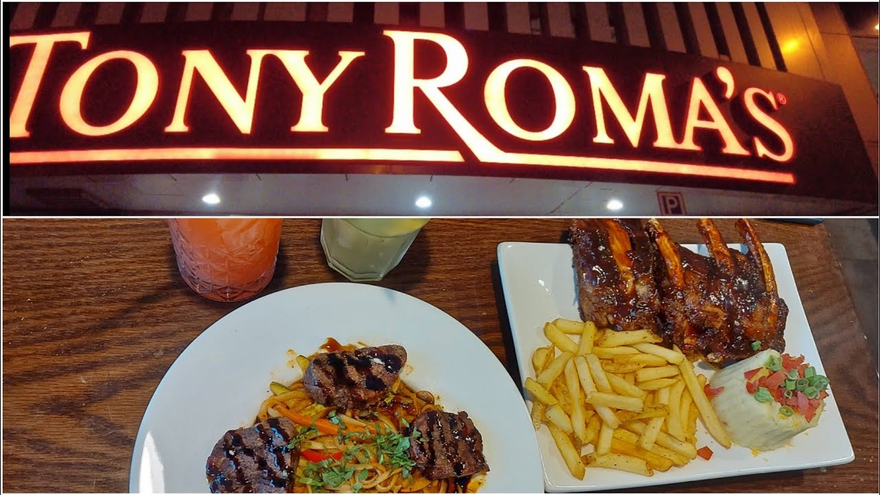 Tony Roma's SteakHouse Dubai | Beef Ribs, Chocolate Brownie Sundae ...