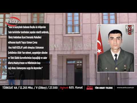 MALATYA'YA ŞEHİT ATEŞİ DÜŞTÜ