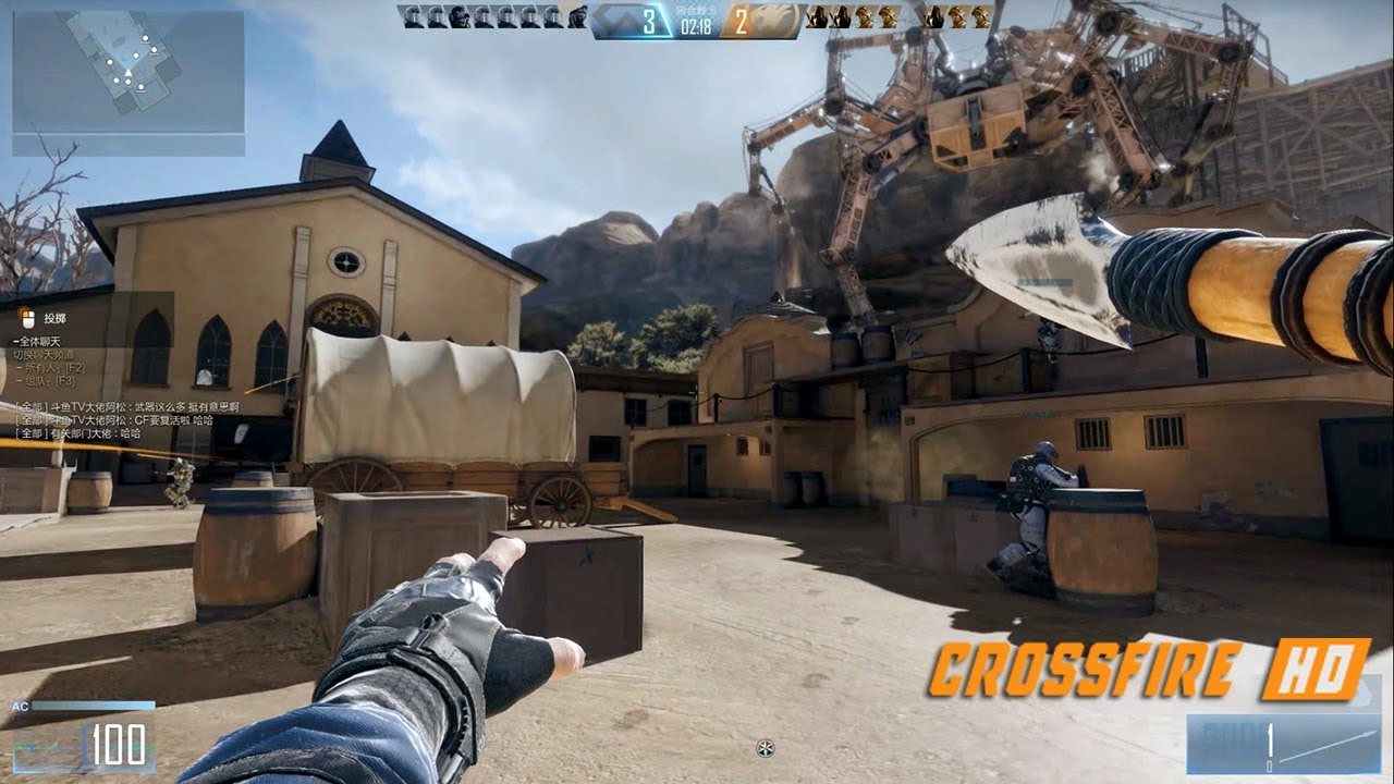 CrossFire HD The 10th Zone - CBT2 Destroying Mode New Map Western ...