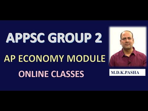 APPSC Group 2 AP Economy MODULE - YouTube