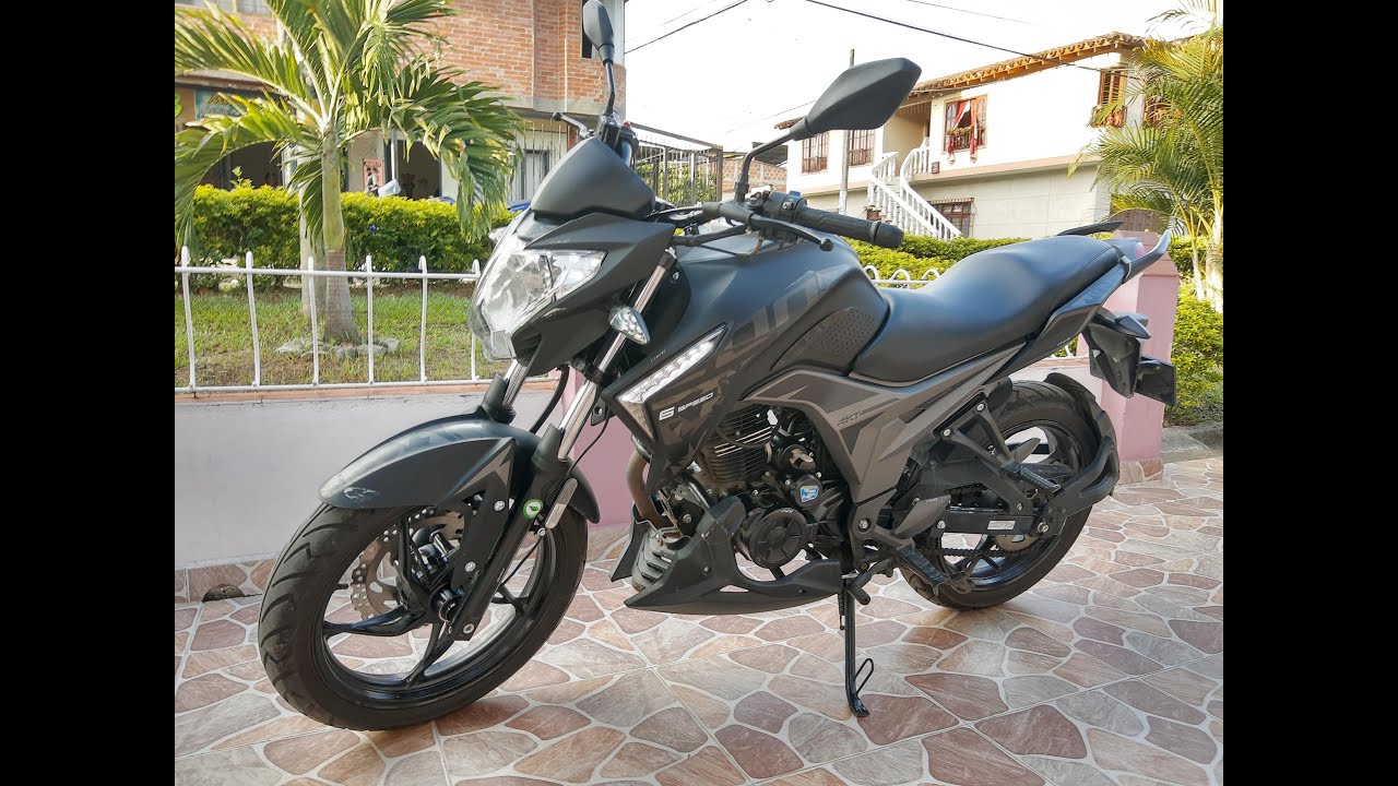 AKT CR5 200 Modelo 2020 Caracteristicas - YouTube
