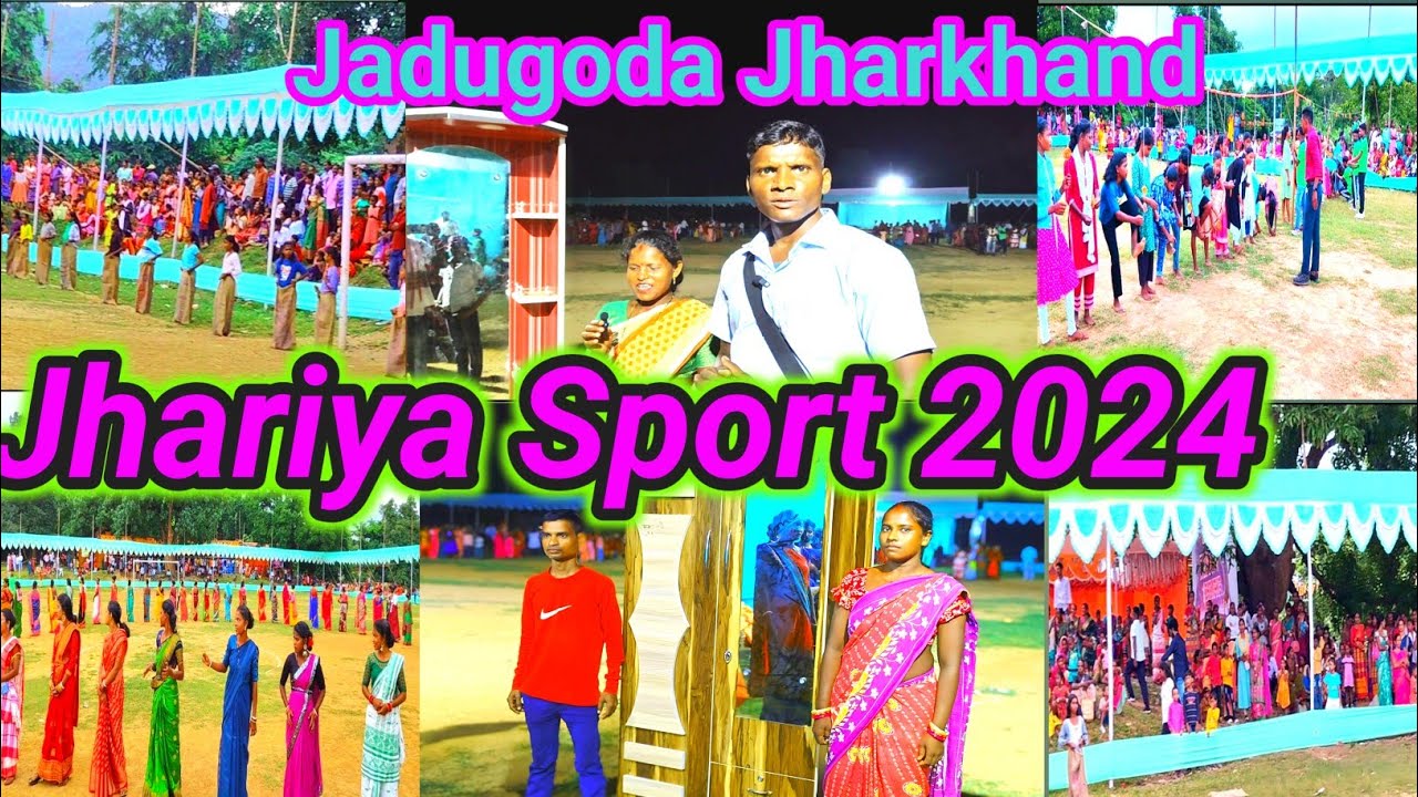 Jhariya Sport 2024 || East Singhbhum Jharkhand || Sainik Santal Vlog ...