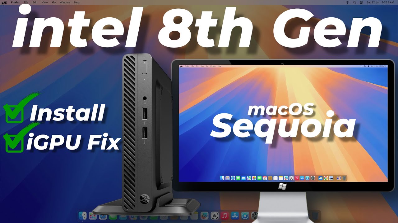 Install macOS Sequoia on Any PC/Laptop with Graphics Acceleration - YouTube