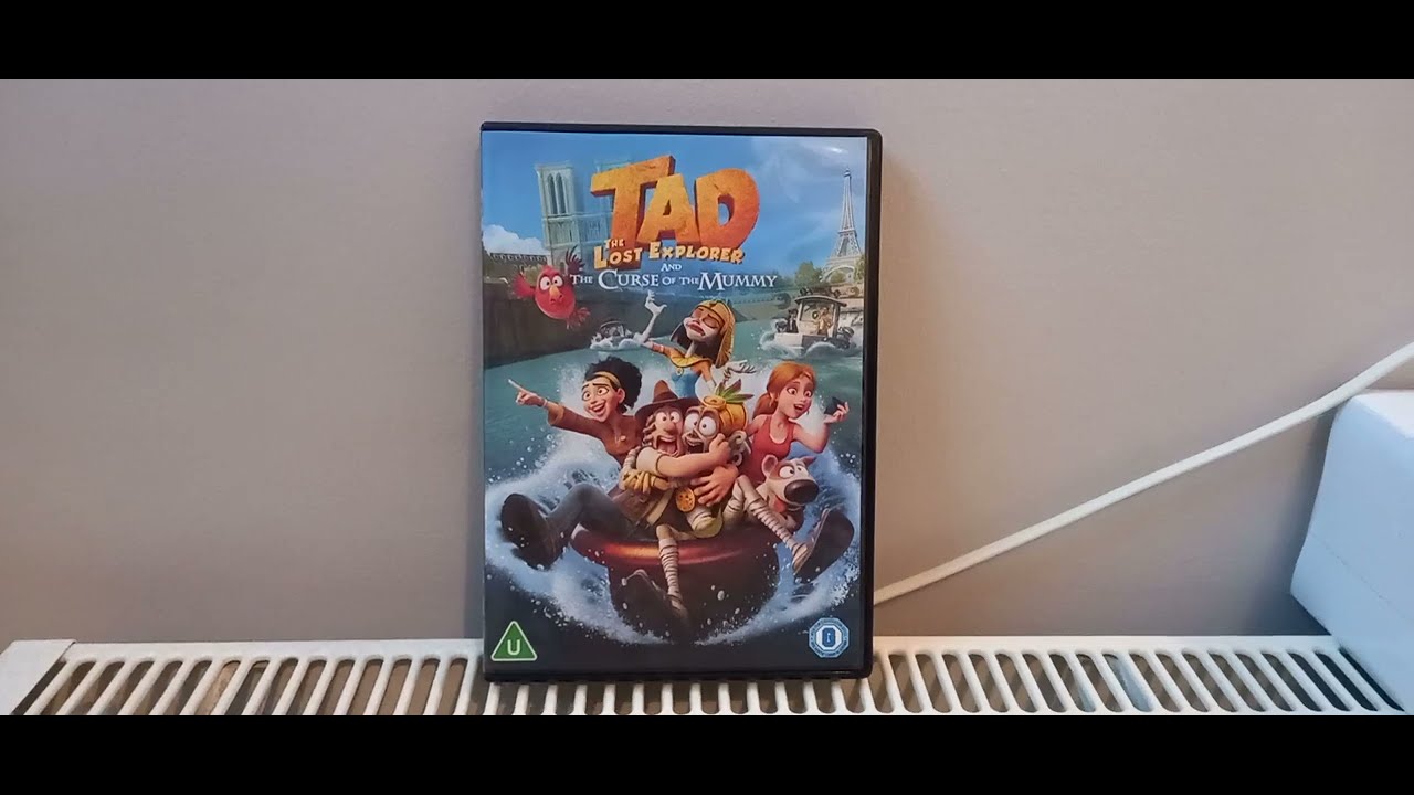 Tad The Lost Explorer And The Curse Of The Mummy (UK) DVD Unboxing ...