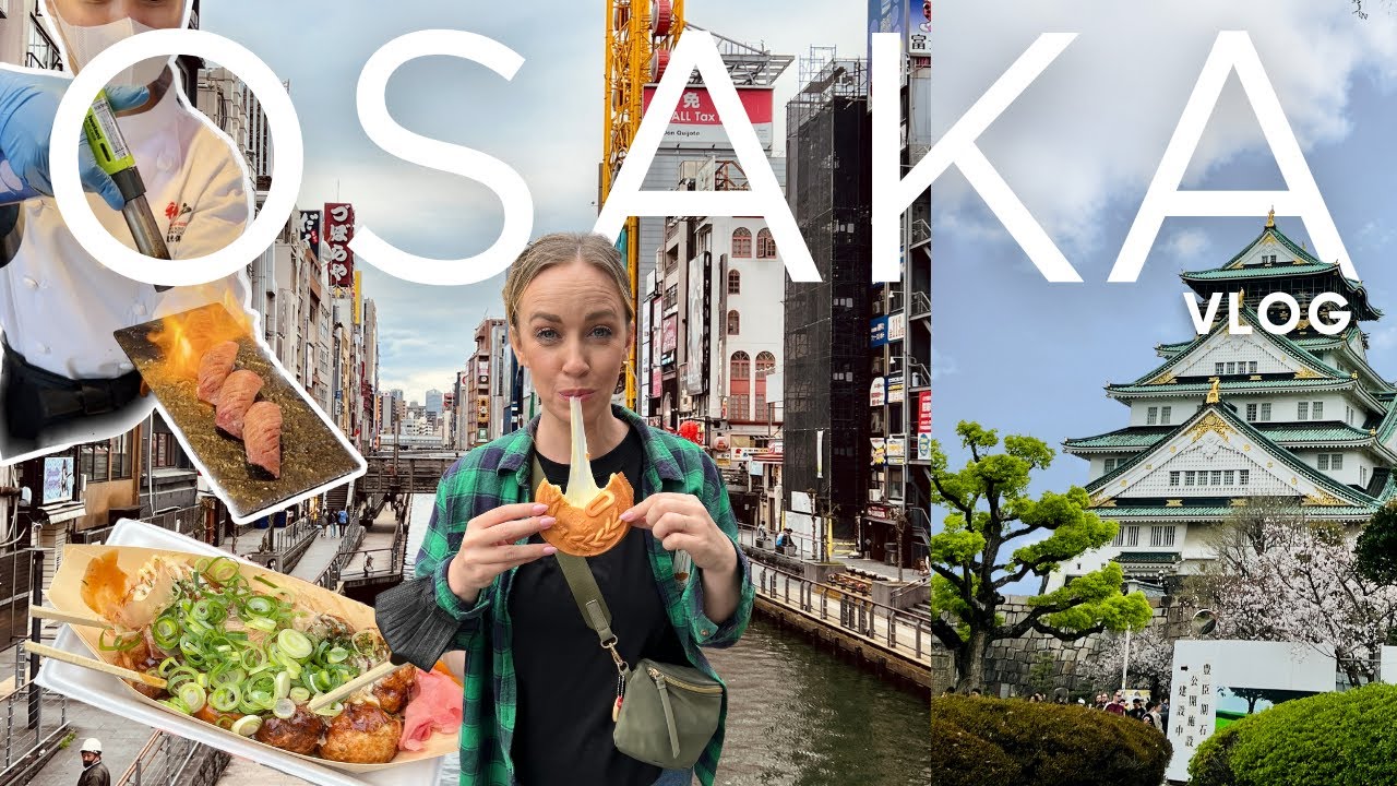 EXPLORING OSAKA, JAPAN: Amazing Street Food in Dotonbori - YouTube