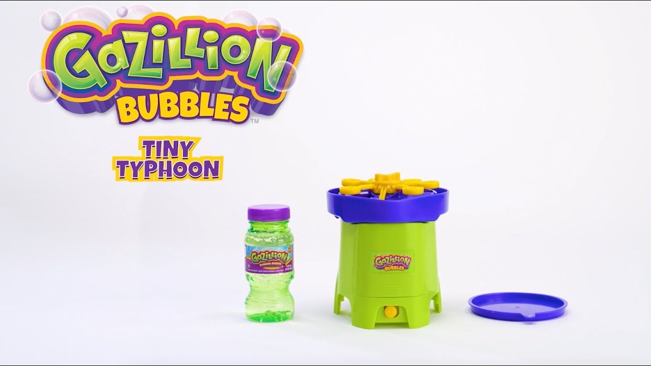 Gazillion Bubbles | Tiny Typhoon | How-To - YouTube