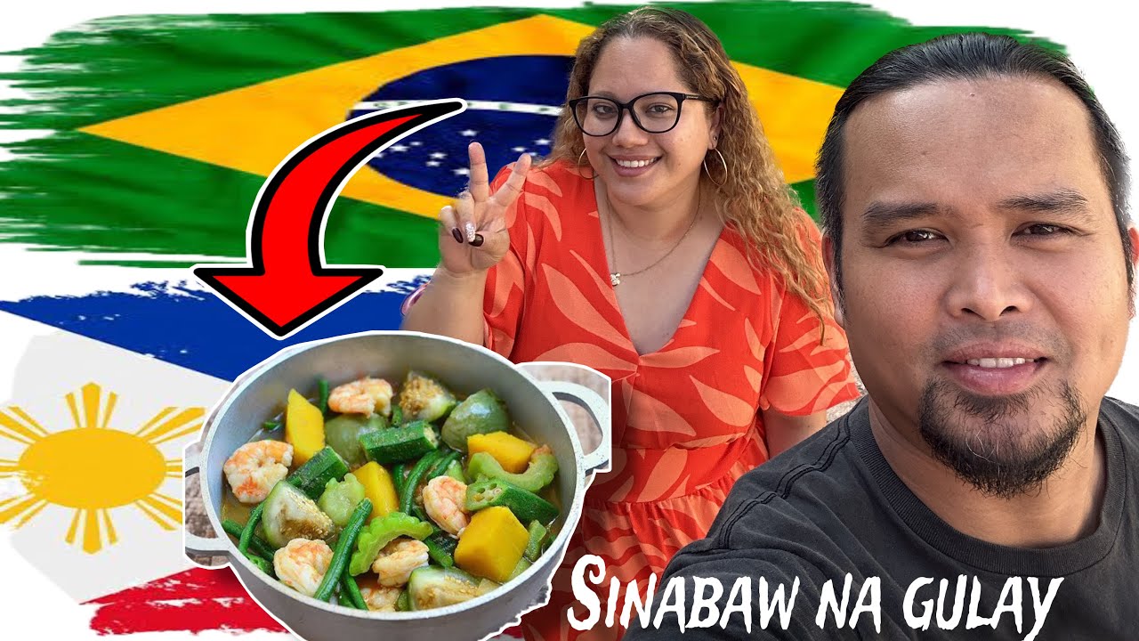 Patilawon nato ug Filipino food🇵🇭 ang Brazilian🇧🇷family sa akoang asawa ...