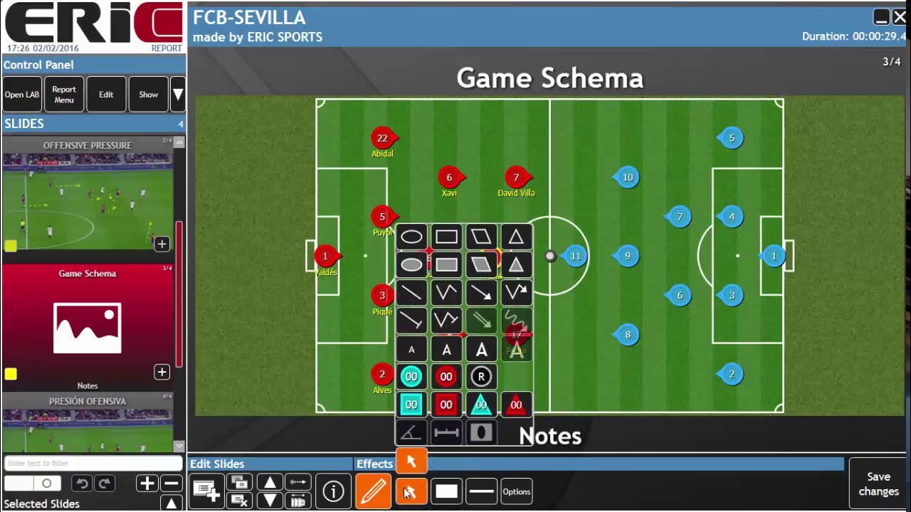 ERIC Sports - Tactic Board - YouTube