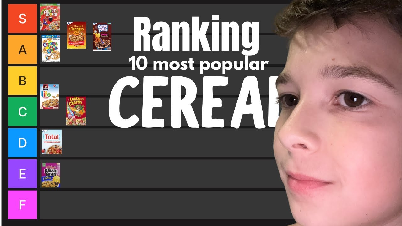 Ranking 10 MOST POPULAR cereal - YouTube