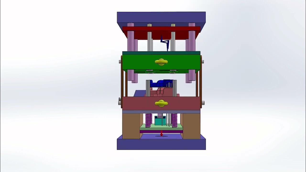 Three Plate Mold Animation - YouTube