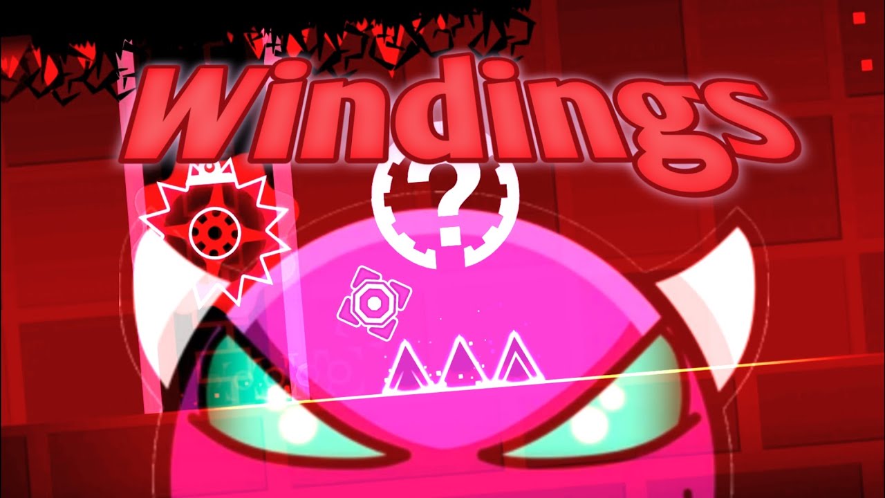 Windings 100% | medium demon | Geometry Dash 2.2 [TMHaku] - YouTube