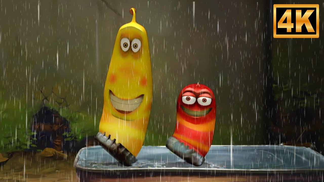 Dancing in the Rain - Larva, Animated Cartoon Show for kids - YouTube