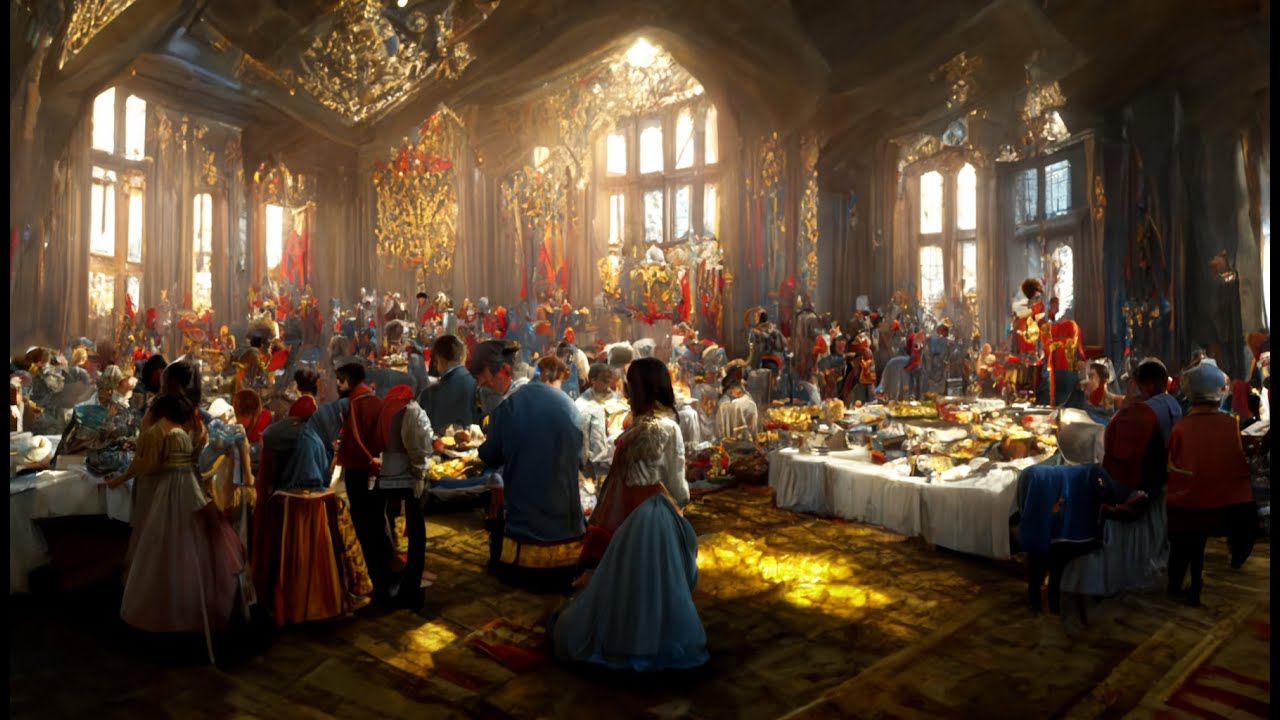 Medieval Instrumental Music | Royal Feast | Fantasy Folk Music | Middle ...