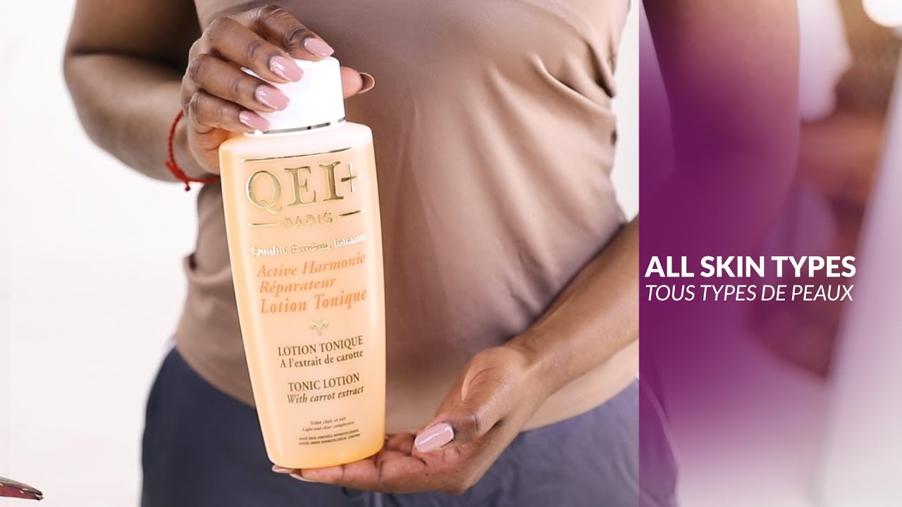 How To Use QEI+ Lightening Toning Lotion - YouTube