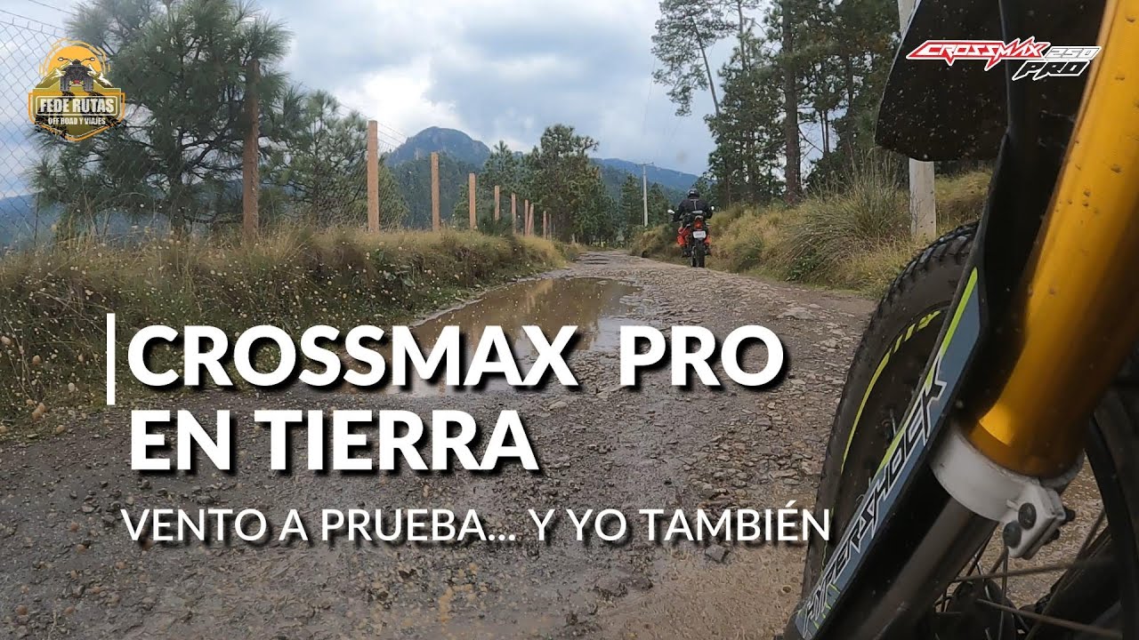 Vento Crossmax Pro 250 en Terracería. Si eres novato tienes que ver ...