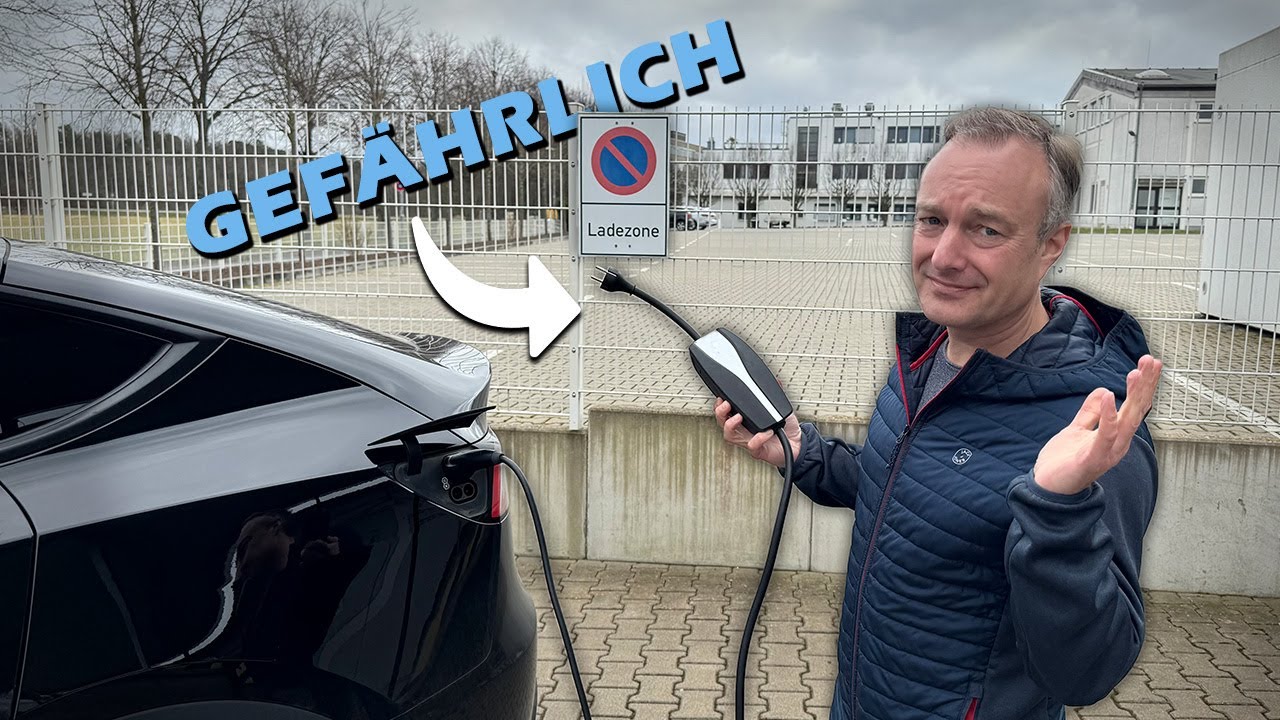 Elektroauto an der Steckdose laden - so geht das! - YouTube