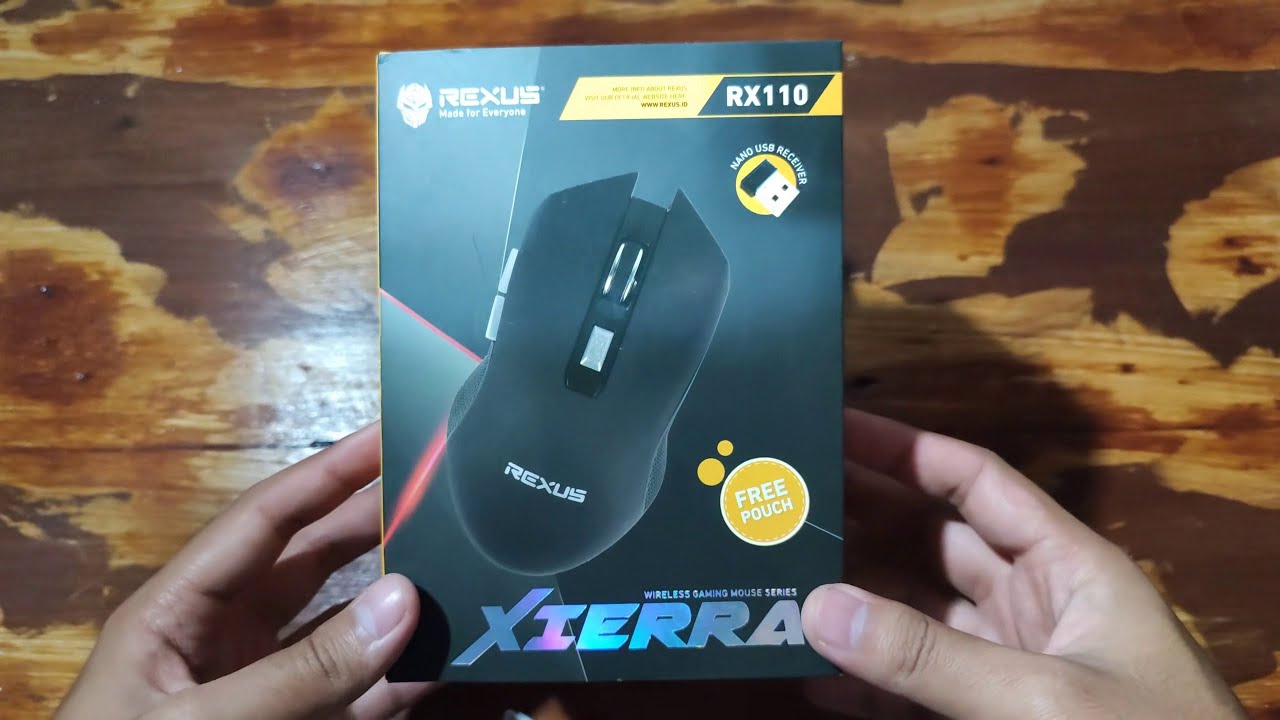 Rexus Xierra RX 110 Wireless Gaming Mouse | Unboxing Things #3 - YouTube