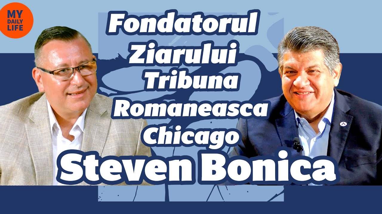 Steven Bonica, fondatorul ziarului Tribuna Românească din Chicago - YouTube