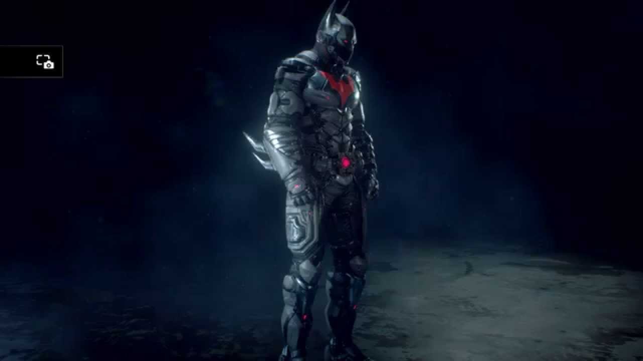 BATMAN ARKHAM KNIGHT BATMAN BEYOND COSTUME SKIN - YouTube