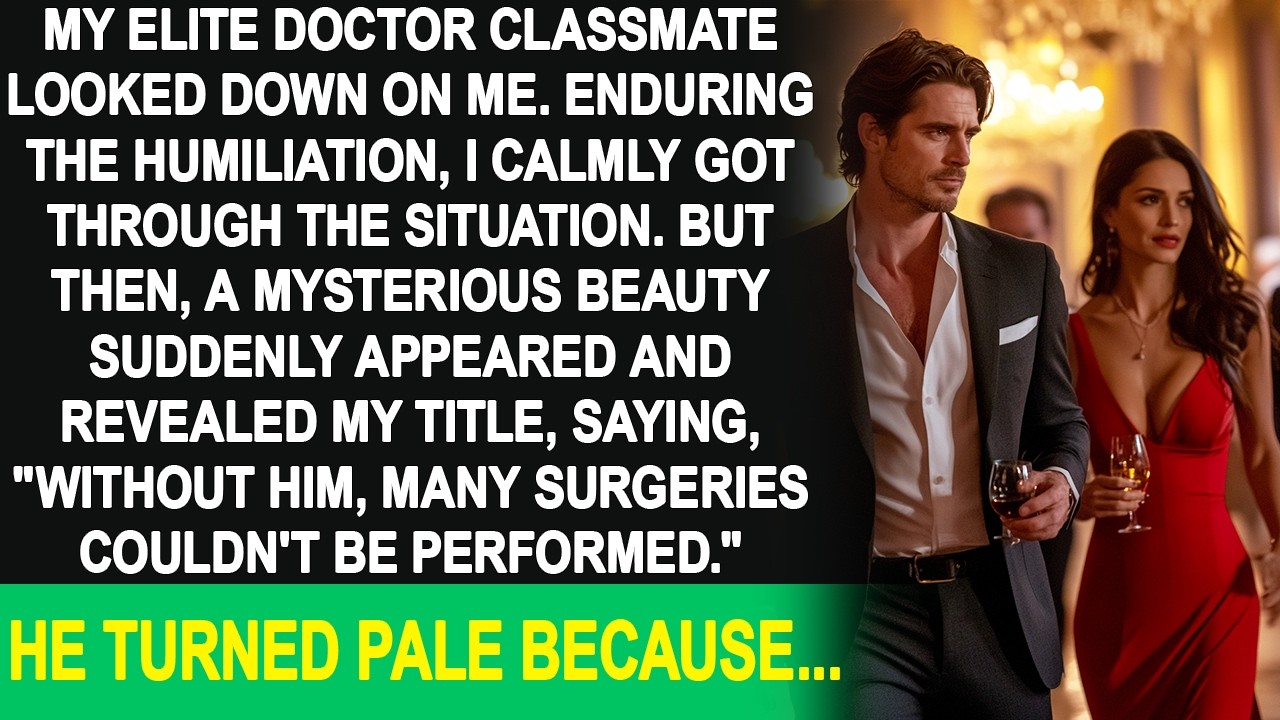 My elite doctor friend mocked me, but then, I froze as a mysterious ...