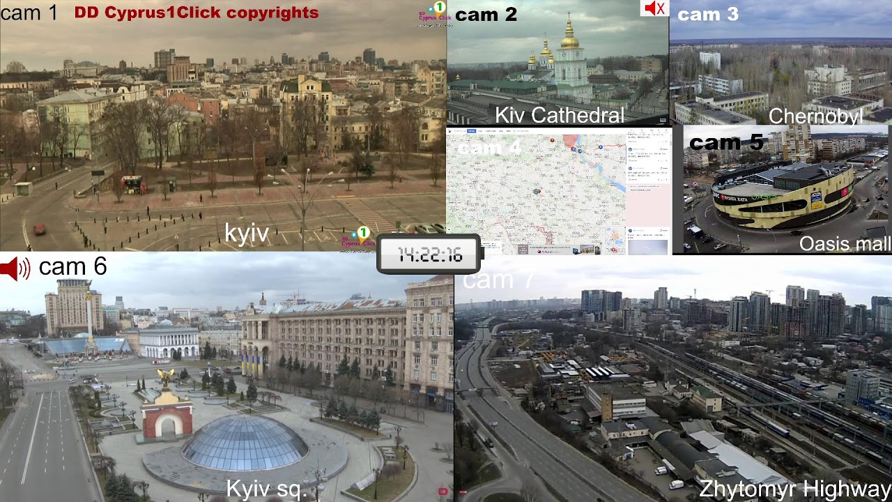 Live : Ukraine live cameras | Live cameras |w sound #kiev #ukraine ...