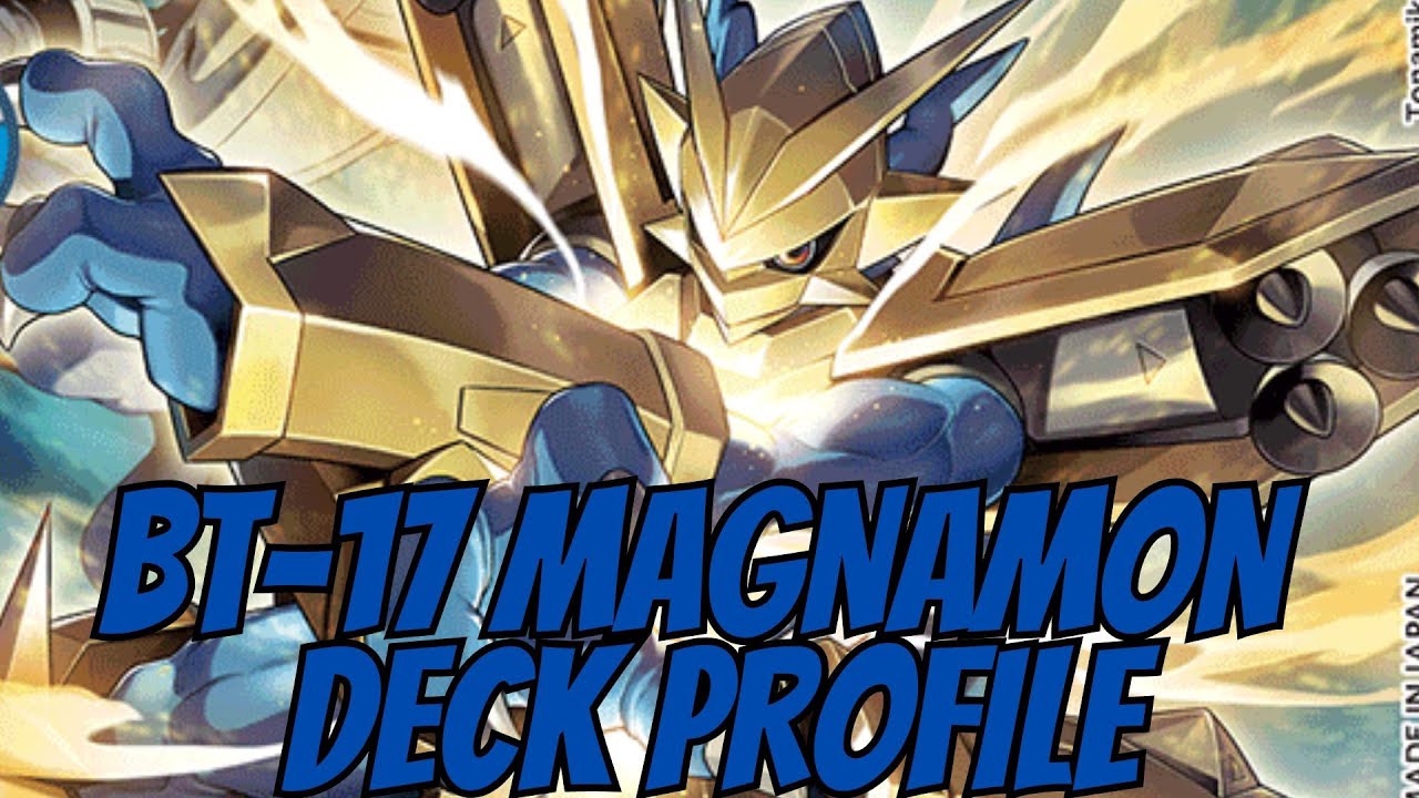 [DIGIMON TCG DECK PROFILE! BT-17] MAGNAMON DECK PROFILE - YouTube