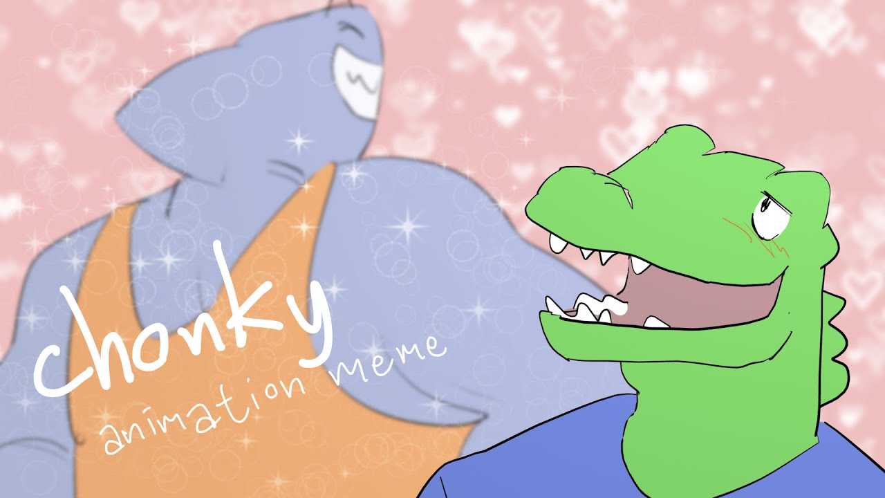Chonky Animation Meme with Shark and Croc - YouTube