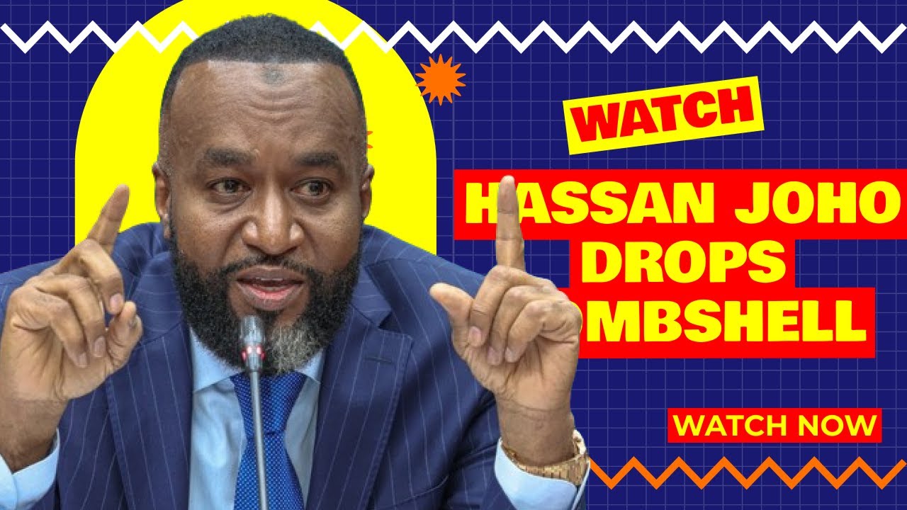 🚨 Hassan Joho Shocks Kenya: Hints at Supporting Ruto's 2027 Bid During ...