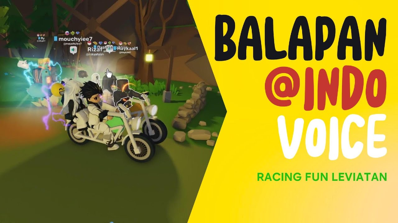 Seru Banget Balapan Motor di Indo Voice - YouTube
