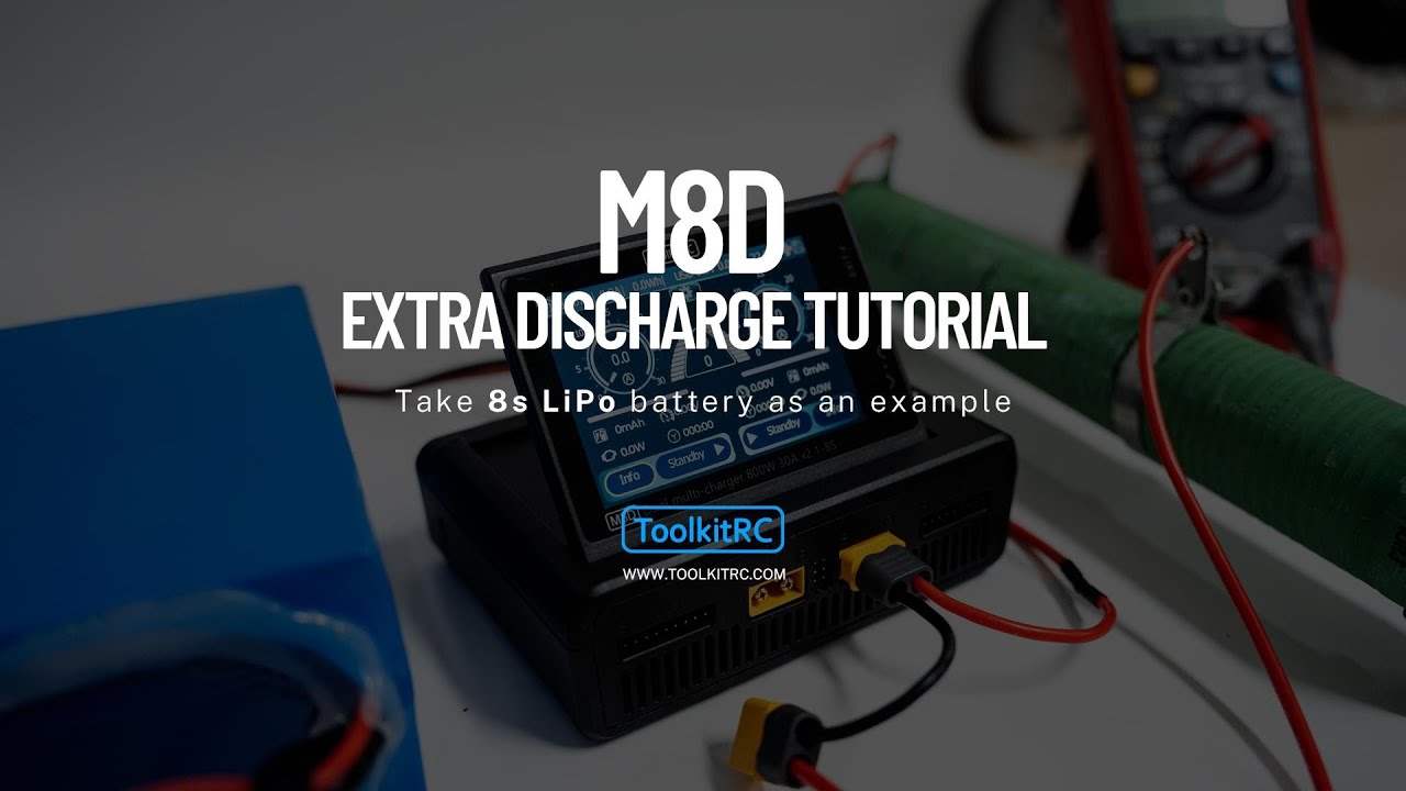 M8D Extra Discharge Tutorial - YouTube