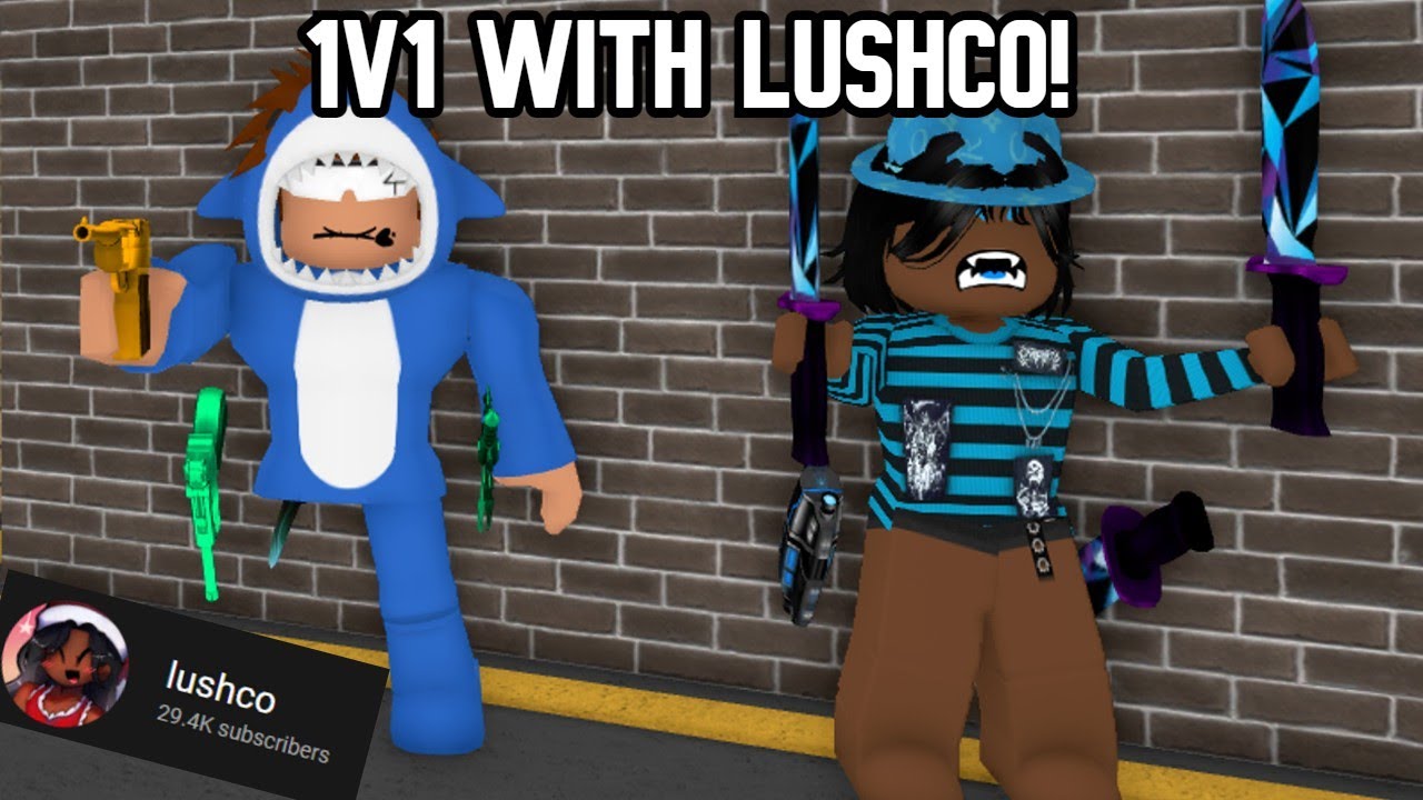 1v1 with @weheartlush in Murder Mystery 2! (YouTubers 1v1) - YouTube
