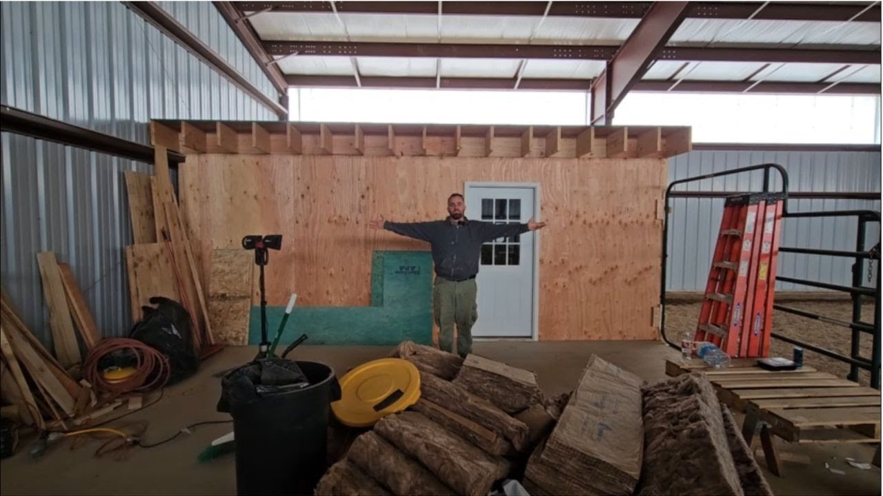 Building an Awesome Tack Shop In a Larger Shop - YouTube