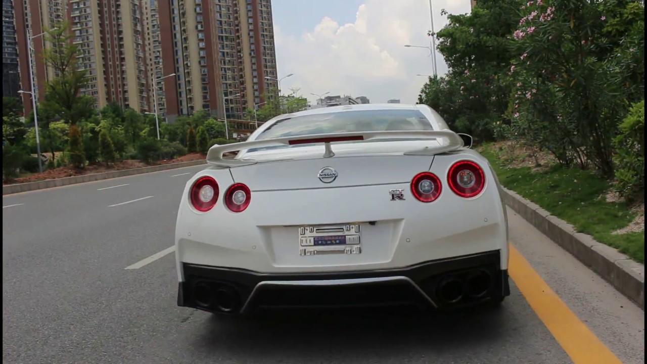 Nissan GTR R35 2017 x Fi Exhaust - Sound Check & Acceleration, INSANE ...