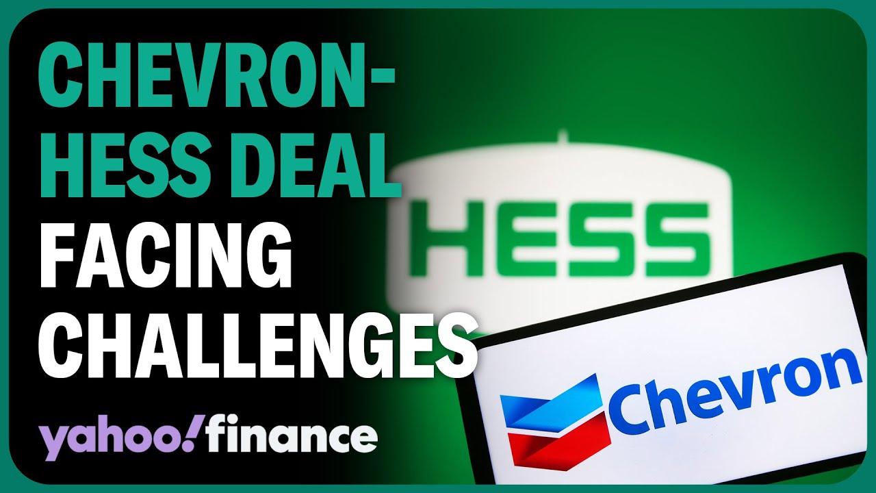 Chevron-Hess deal could face possible challenge from Exxon - YouTube