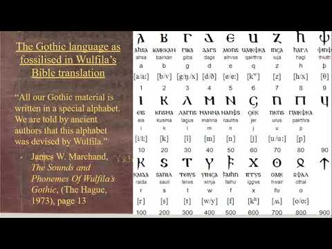 Historically-Attested Dialects Of The Gothic Language - YouTube